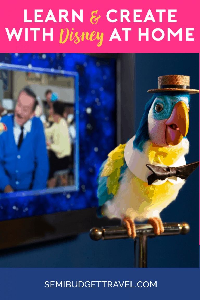 Learn and Create with Disney at Home - Semi-Budget Travel®