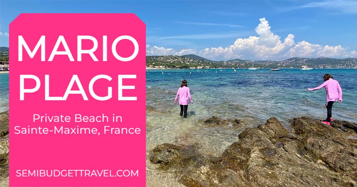 Mario Plage Sainte Maxime - Private Beach in France