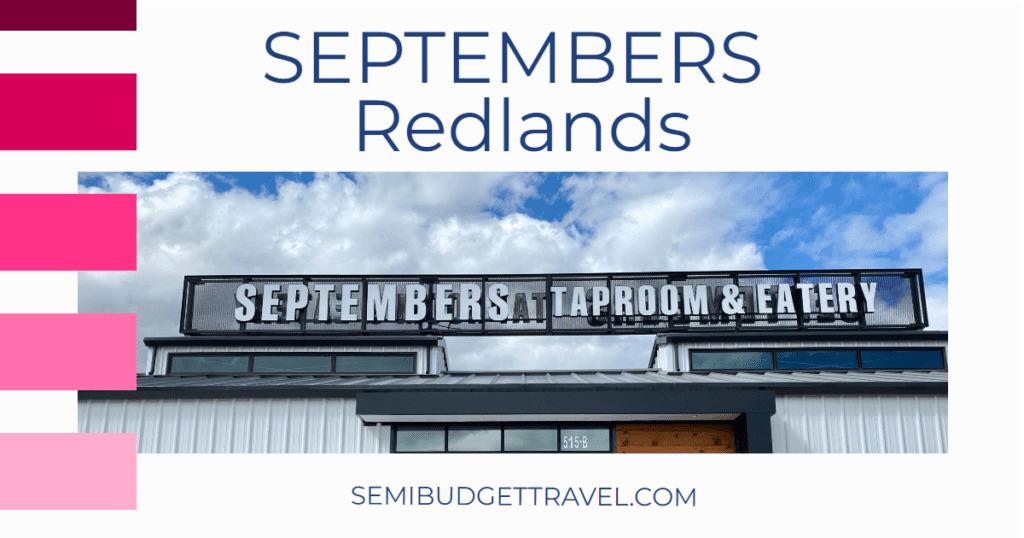 Septembers Redlands Taproom & Eatery