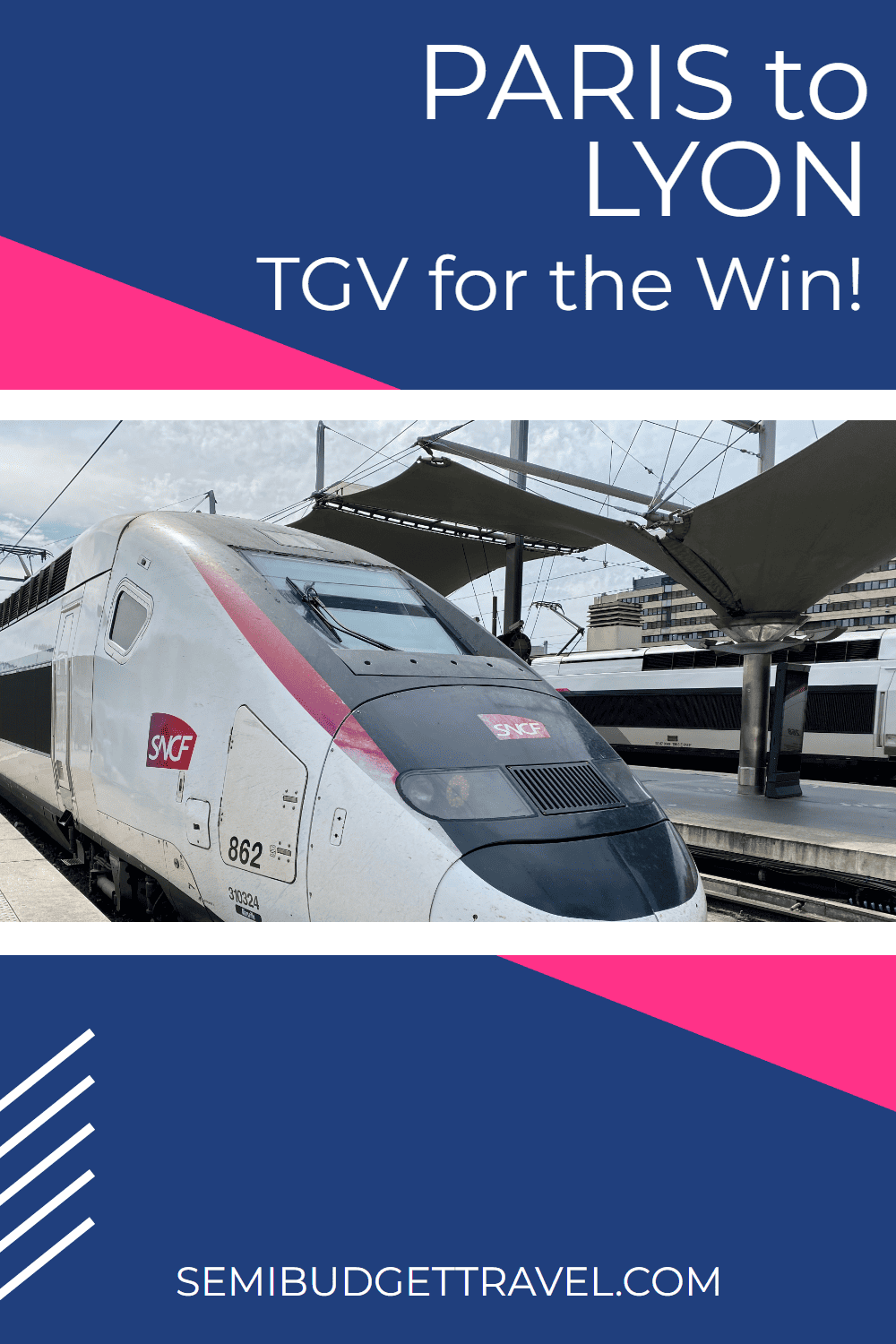 Paris to Lyon - Take the TGV from Paris Gare de Lyon!